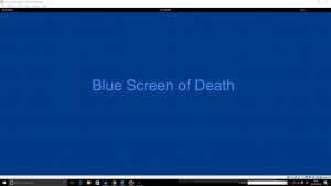 What is blue screen of death in Linux?